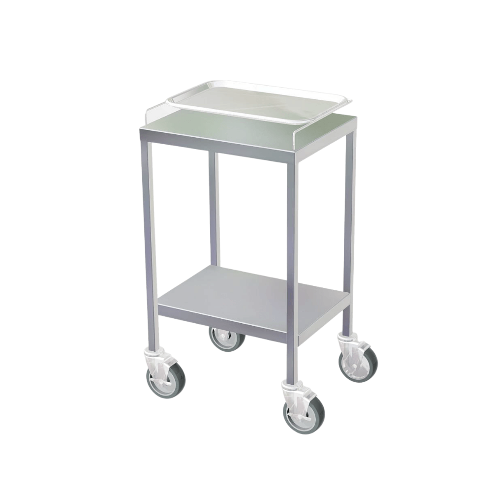Stainless Mobile Utility Implement Stand - Infinium Veterinary