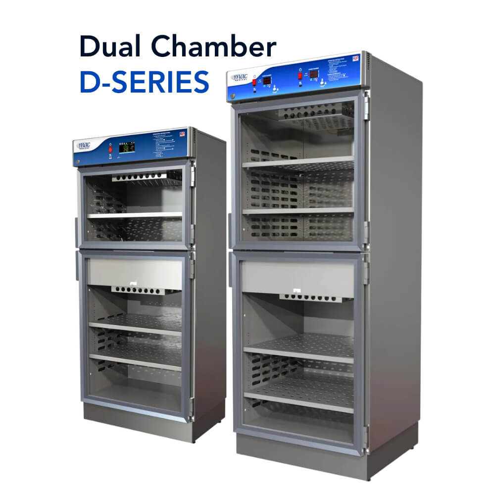 Dual Chamber Blanket Warming Cabinets - Data Logging