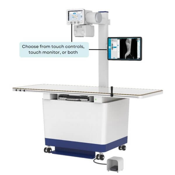 Veterinary X-Ray Integrated Table Top Radiography System